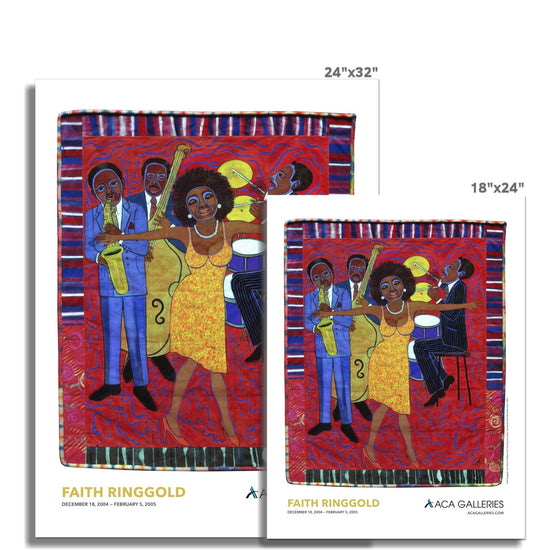 Faith Ringgold Prints and Multiples Poster – ACA Galleries est. 1932